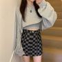 Moon City - Set: Round Neck Plain Cropped Sweatshirt + Cami Top | YesStyle