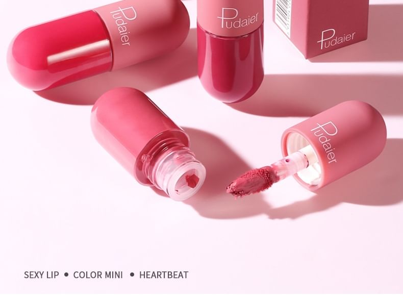 Buy Pudaier - Mini Capsule Matte Liquid Lipstick - 18 Colors in Bulk ...
