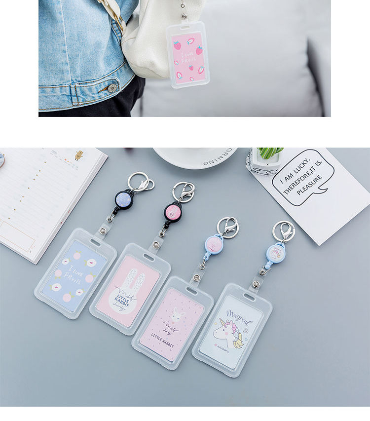 Fun House Retractable Card Holder (Various Colors) | YesStyle