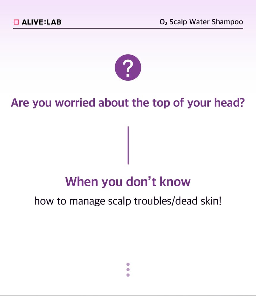 Buy ALIVE:LAB - O2 Scalp Water Shampoo in Bulk | AsianBeautyWholesale.com