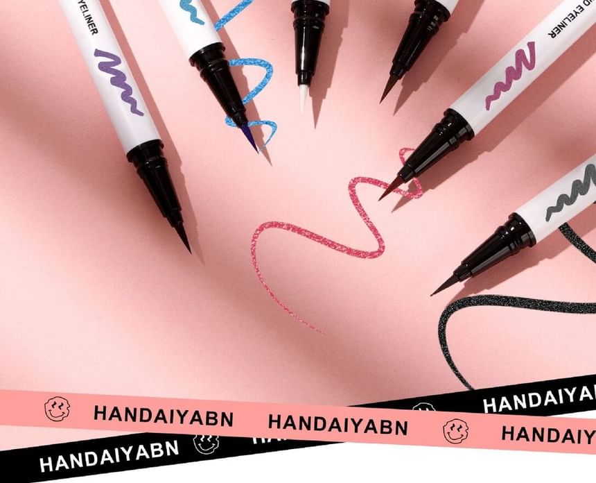 Buy HANDAIYAN - Micro-Fine Metallic Liquid Eyeliner 6 Colors (x360 ...