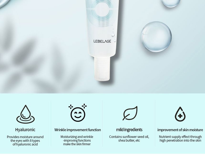 Buy LEBELAGE - Dr. Hyaluronic Derma Eye Cream in Bulk ...