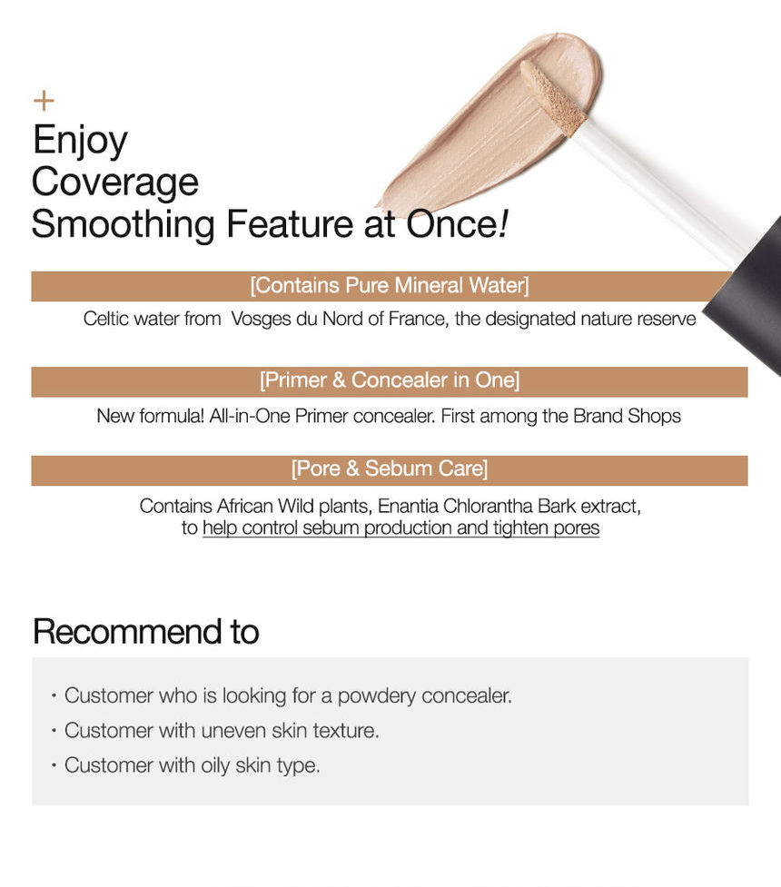 The Saem Mineralizing Pore Concealer SPF30 PA++ (3 Colors) | YesStyle