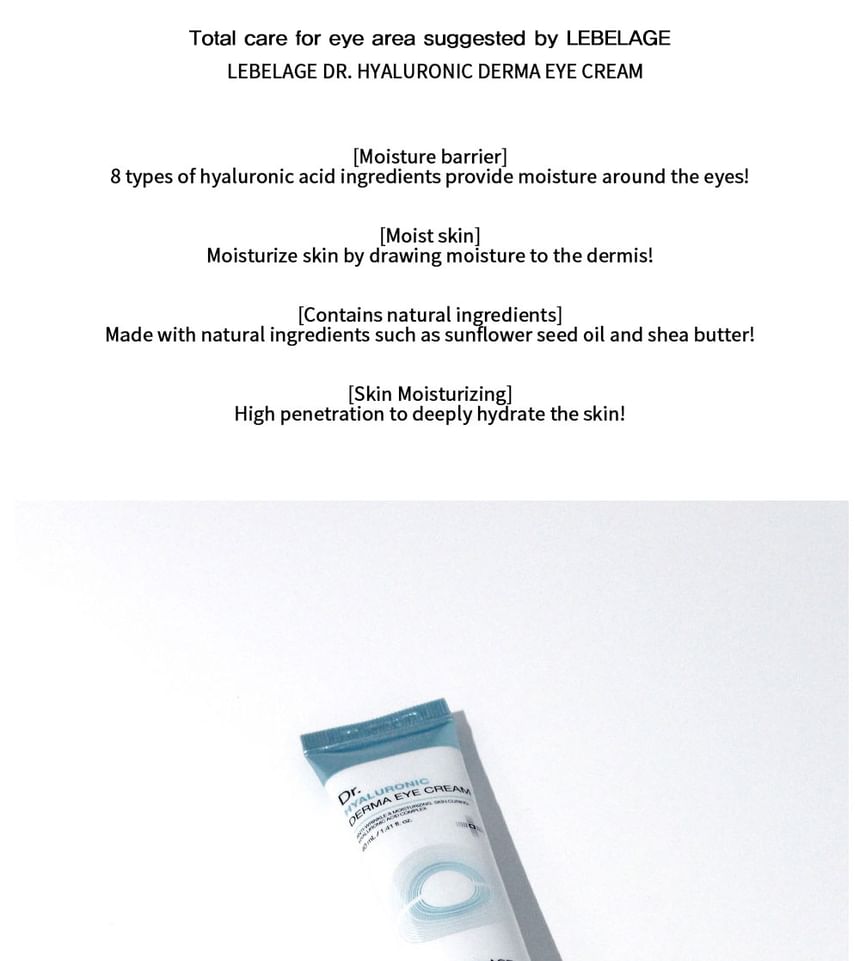 Buy LEBELAGE - Dr. Hyaluronic Derma Eye Cream in Bulk ...
