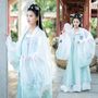 Tangier - Fox Embroidered Slit-Side Hanfu Long Light Jacket | YesStyle
