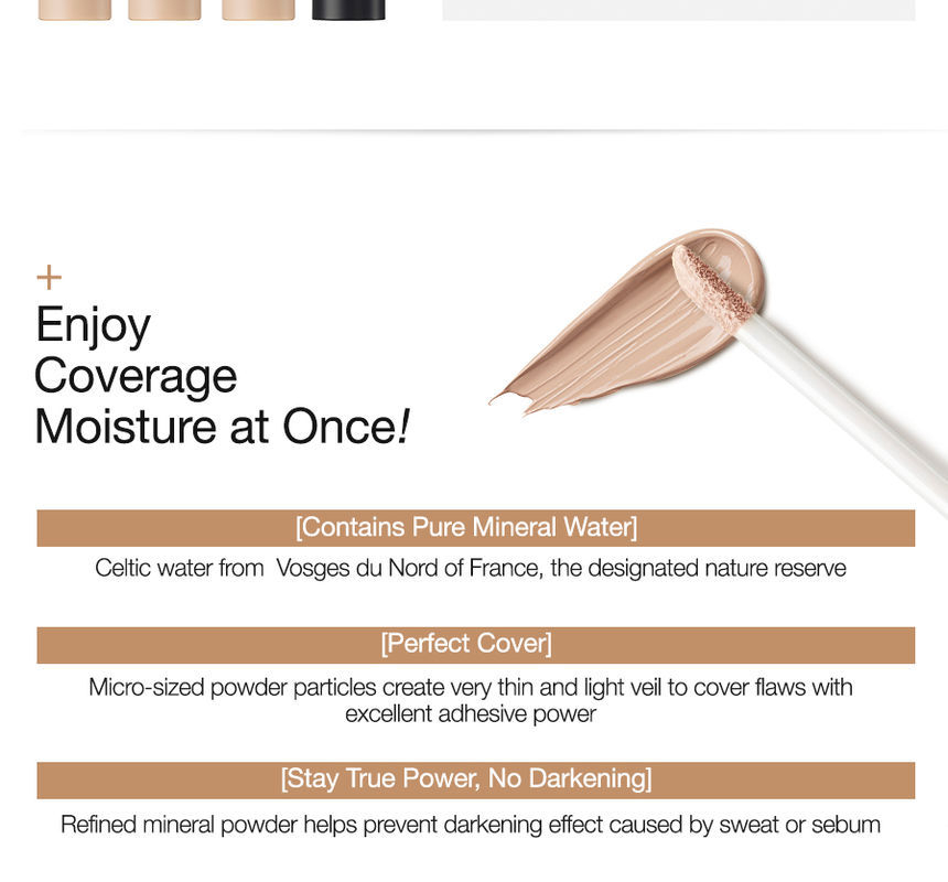 The Saem Mineralizing Creamy Concealer SPF30 PA++ (6 Colors) | YesStyle