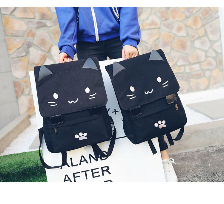 Youme Cat Face Backpack | YesStyle