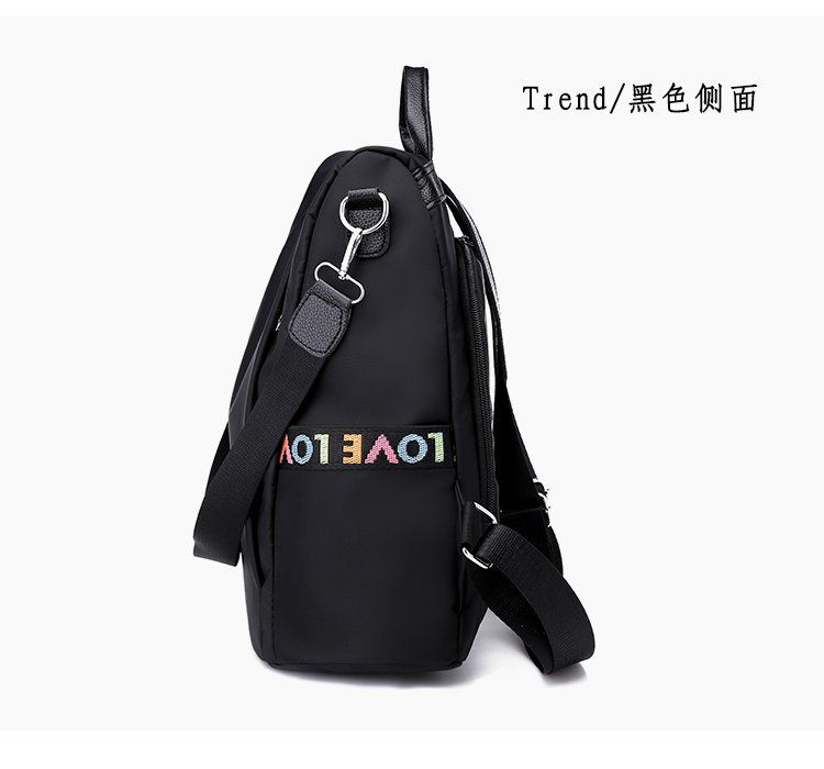 Golden Kelly Boxy Nylon Backpack | YesStyle