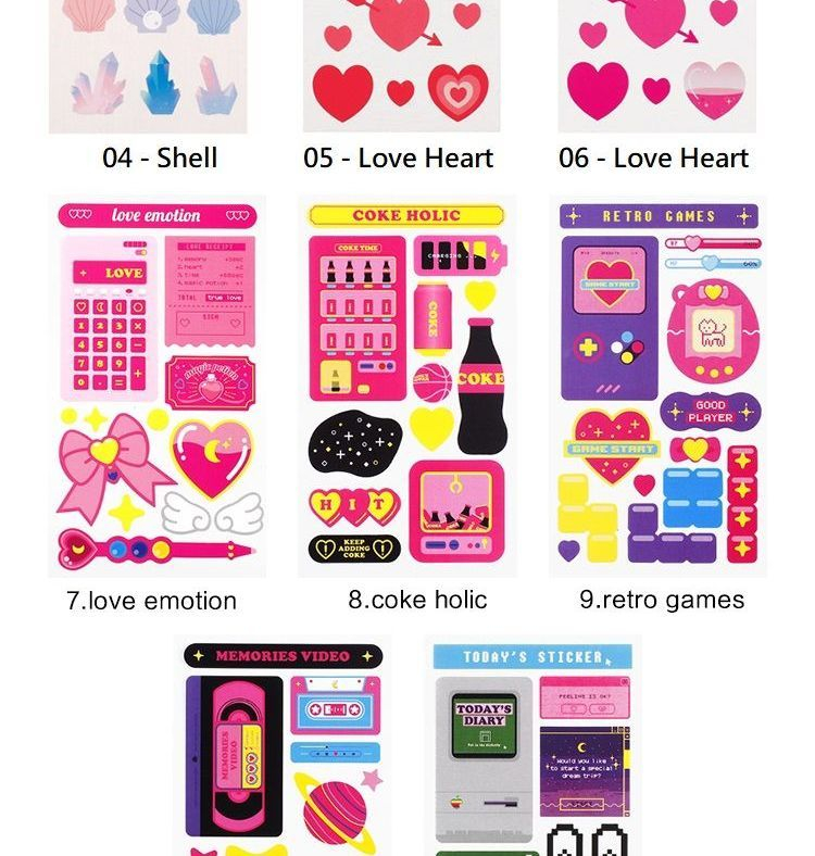 Full House be on d-Sticker (various designs) | YesStyle