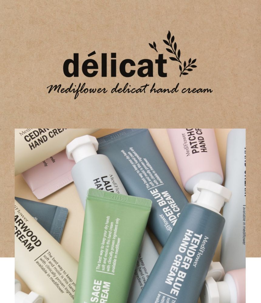 Buy MediFlower - Délicat Hand Cream - 5 Types in Bulk ...