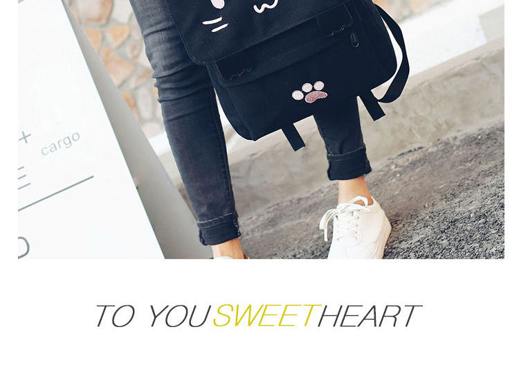 Youme Cat Face Backpack | YesStyle