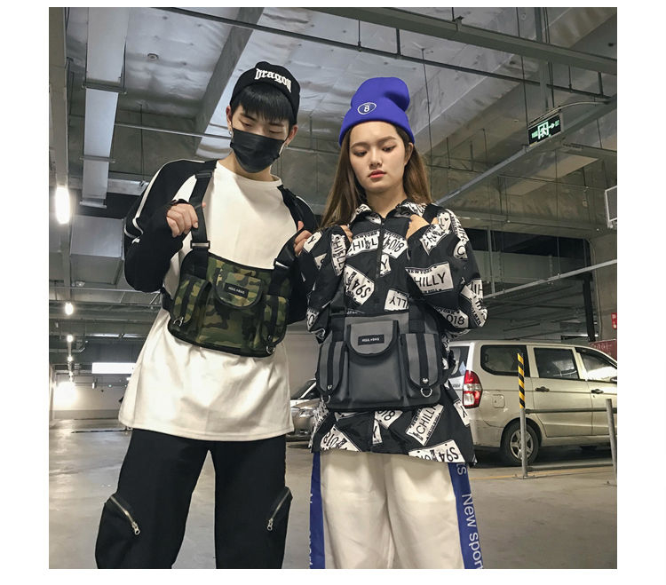 SUNMAN Chest Rig Fanny Pack | YesStyle