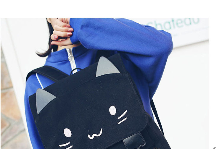 Youme Cat Face Backpack | YesStyle
