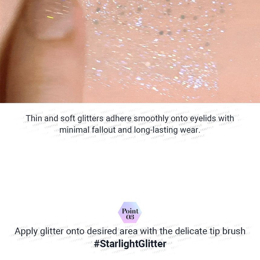 romand The Universe Liquid Glitter Shadow - 4 Colors | YesStyle