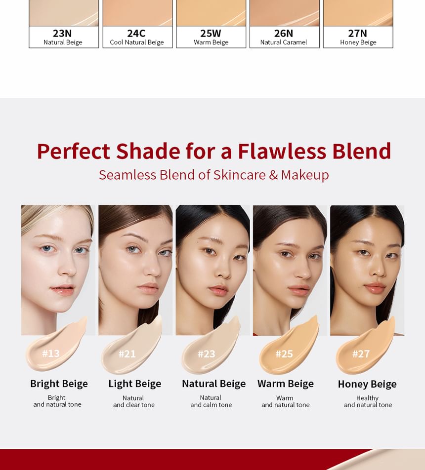 Buy MISSHA - M Perfect Cover BB Cream Mini - 5 Colors (x6) (Bulk Box ...