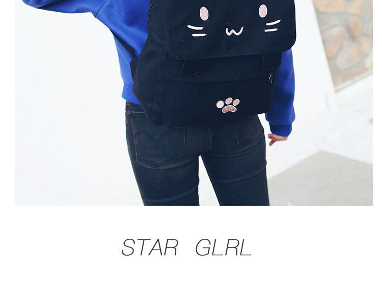 Youme Cat Face Backpack | YesStyle