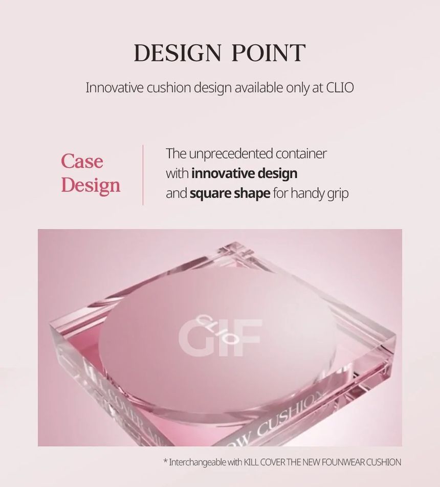 Buy CLIO - Kill Cover Mesh Glow Cushion Set - 3 Colors in Bulk ...