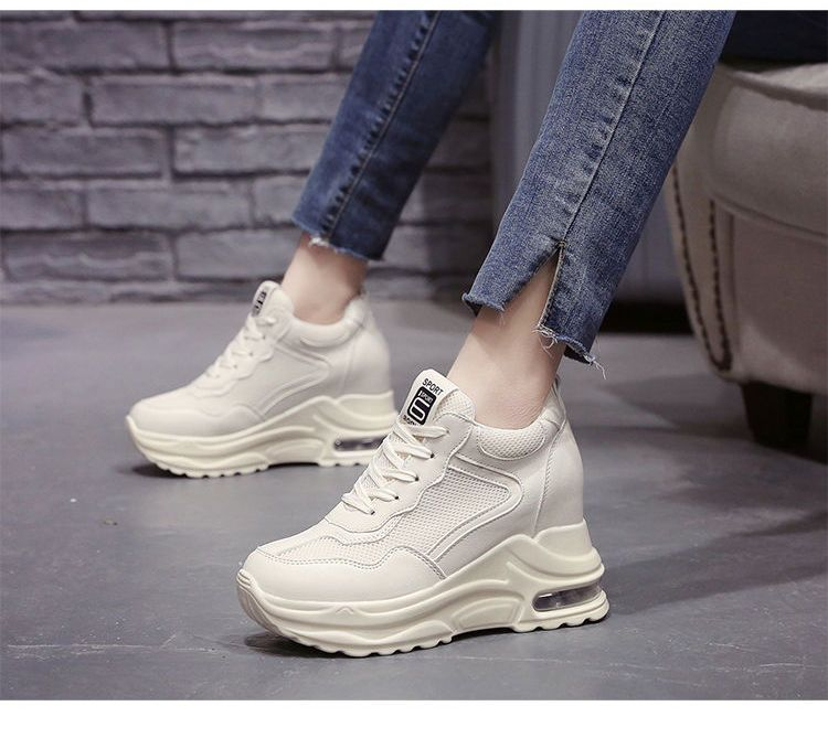 Sleeko Platform Hidden Wedge Sneakers | YesStyle