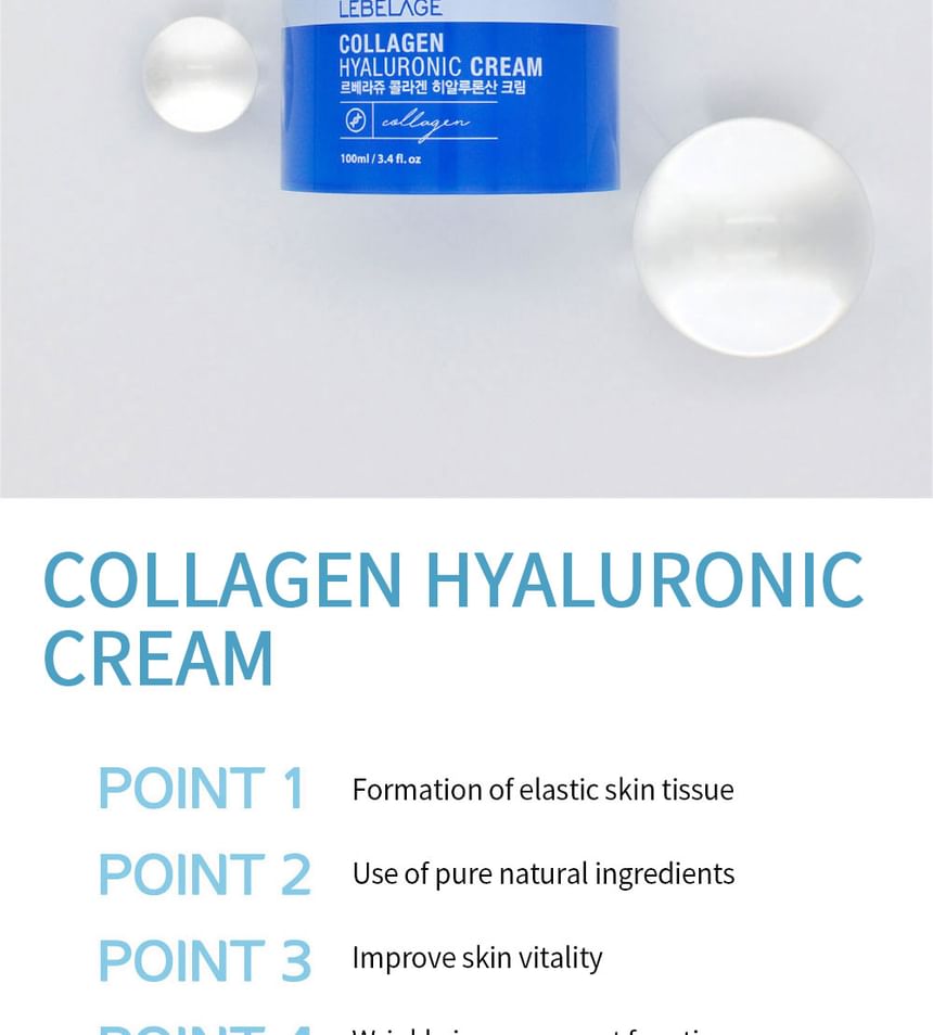 Buy LEBELAGE - Collagen Hyaluronic Cream in Bulk | AsianBeautyWholesale.com