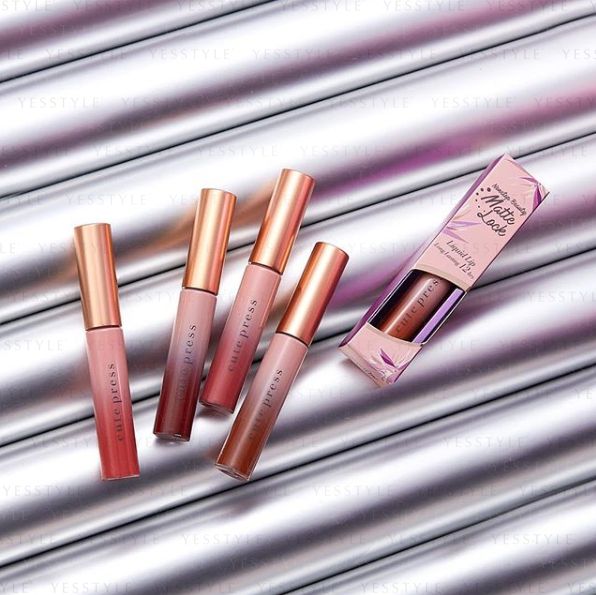 Cute Press Nonstop Beauty Matte Lock Liquid Lip - 5 Types | YesStyle