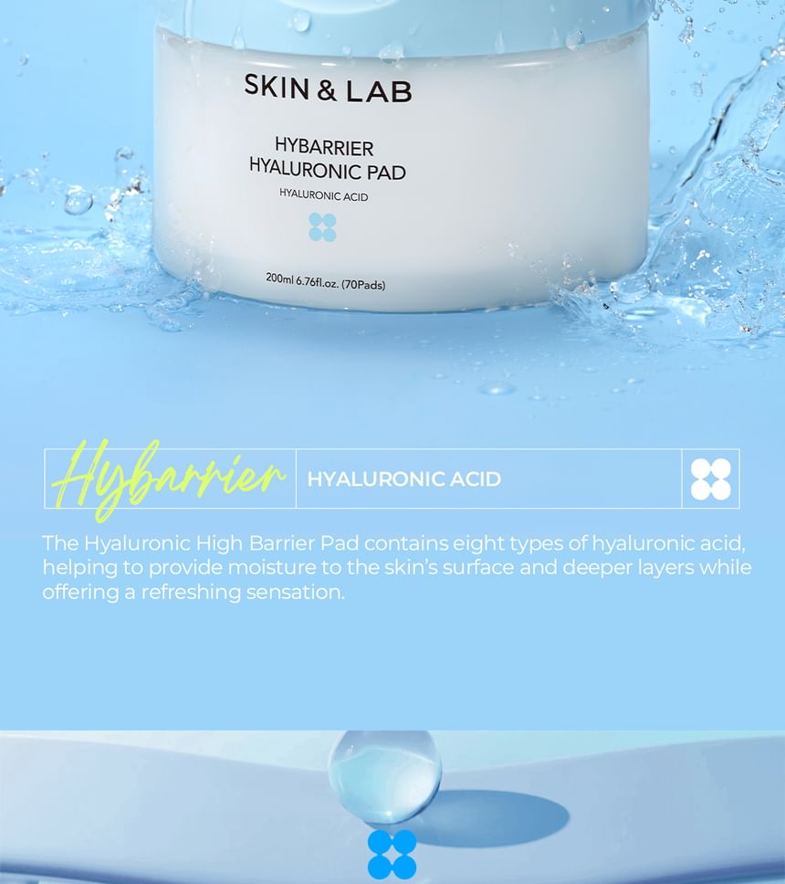 Buy SKIN&LAB - Hybarrier Hyaluronic Pad in Bulk | AsianBeautyWholesale.com