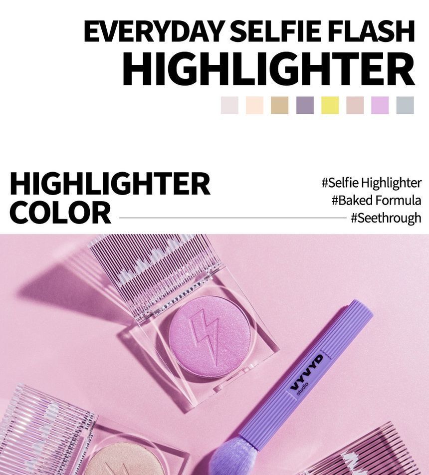 VYVYD studio Cheek Flash Highlighter - 8 Colors | YesStyle
