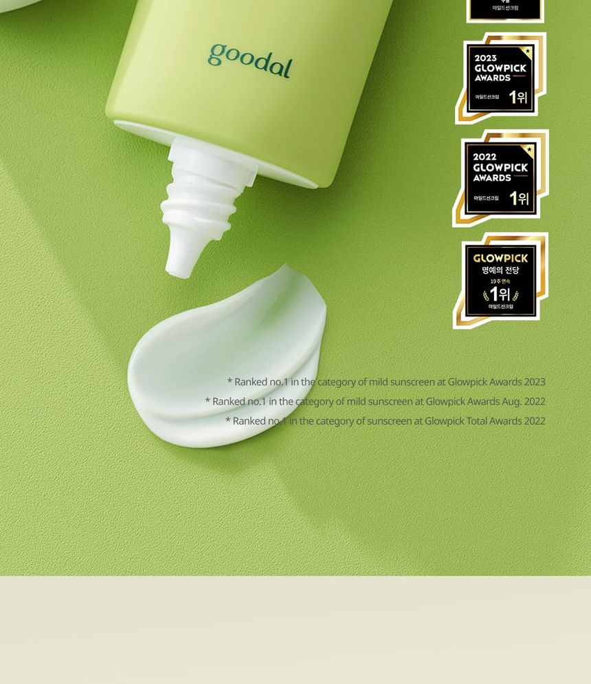 Buy Goodal - Heartleaf Calming Moisture Sun Cream in Bulk ...