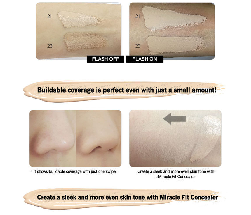 Secret Key Miracle Fit Essence Concealer | YesStyle