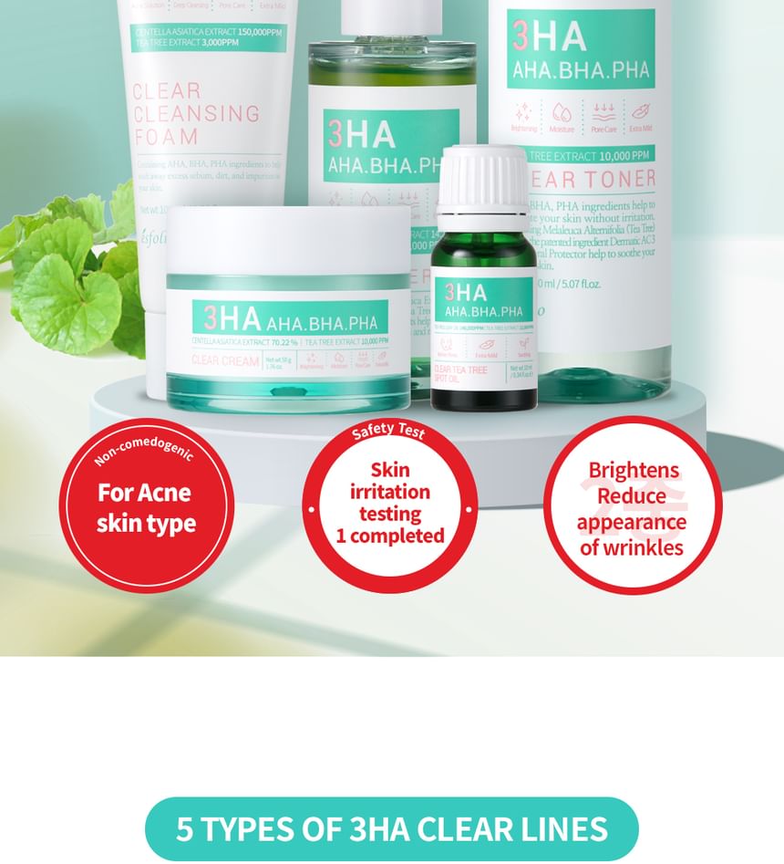 Buy esfolio - 3HA Clear Toner (x40) (Bulk Box) in Bulk ...