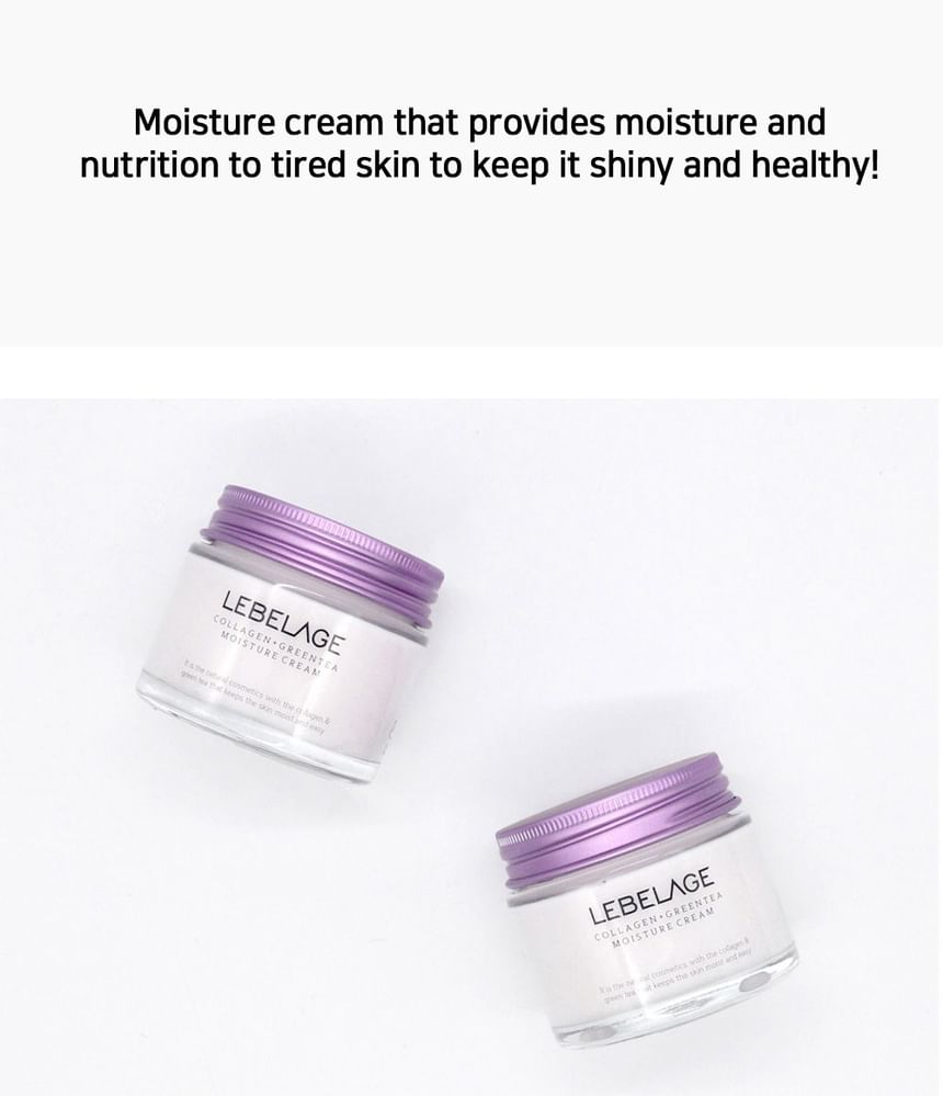 Buy LEBELAGE - Collagen + Green Tea Moisture Cream in Bulk ...