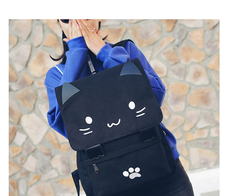 Youme Cat Face Backpack | YesStyle