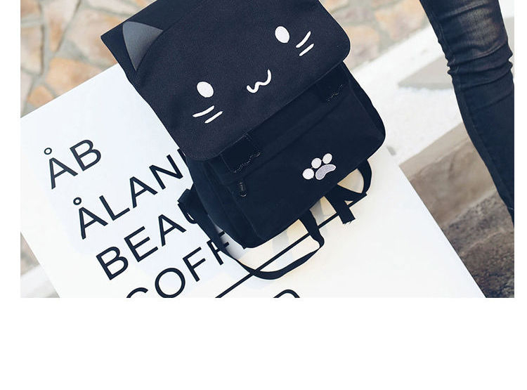 Youme Cat Face Backpack | YesStyle