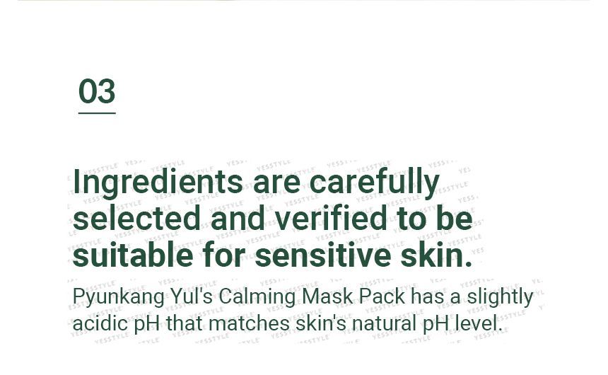 Buy Pyunkang Yul - Calming Mask Pack in Bulk | AsianBeautyWholesale.com