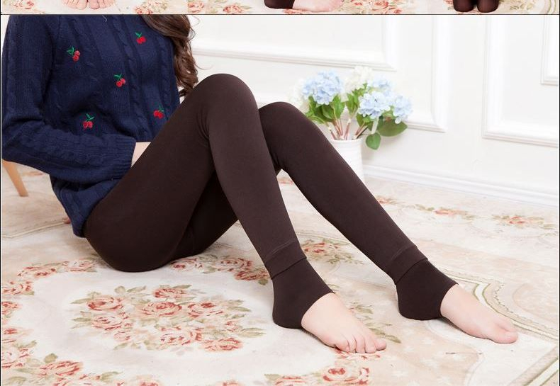 Frigga Fleece-Lined Tights | YesStyle