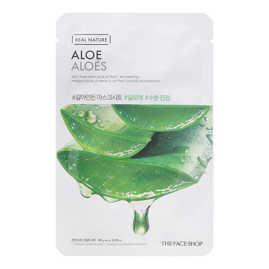Buy THE FACE SHOP - Real Nature Face Mask 1pc (20 Types) 20g (x30 ...