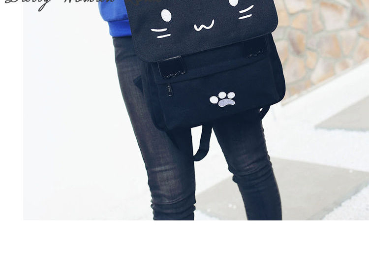 Youme Cat Face Backpack | YesStyle