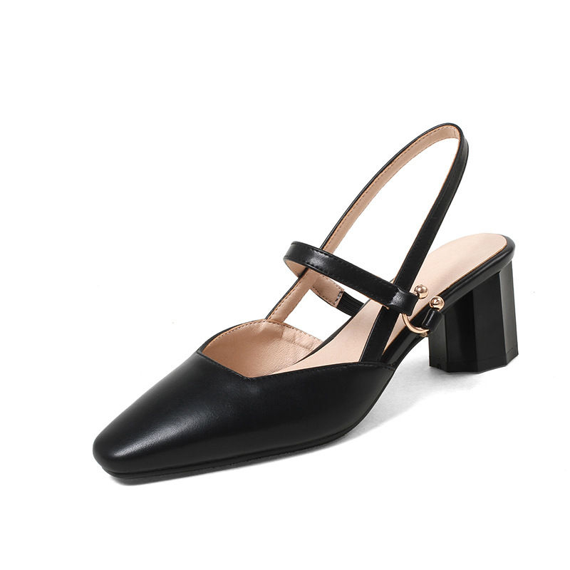 Megan Block Heel Slingback Pumps | YesStyle