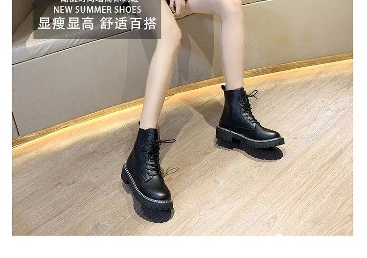 Belbie Lace-Up Short Platform Boots - 2 Types | YesStyle