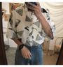 Artistman - Printed Elbow-Sleeve Shirt | YesStyle