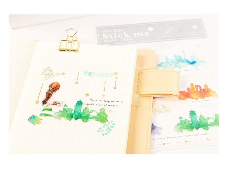 Cute Essentials Printed Stickers | YesStyle