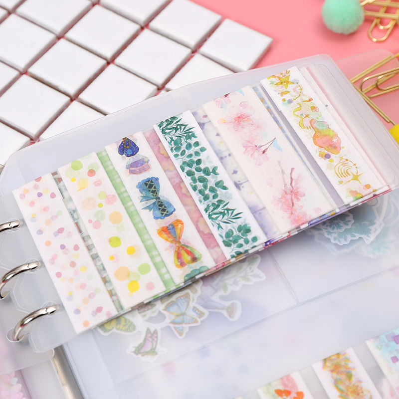 Hegma A6 / A5 Ring Binder Sticker / Masking Tape Album | YesStyle