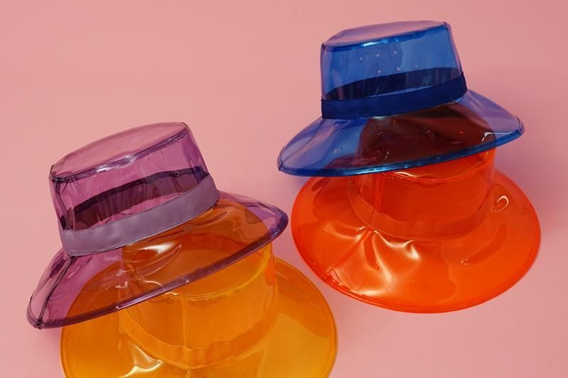 HARPY Transparent PVC Bucket Hat | YesStyle