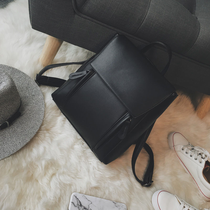 Beloved Bags Faux Leather Backpack | YesStyle