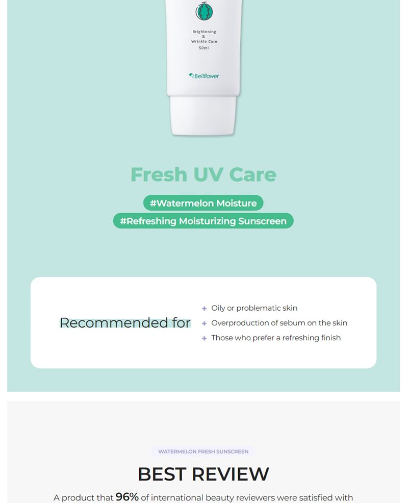 Buy Bellflower - Watermelon Fresh Sunscreen in Bulk ...