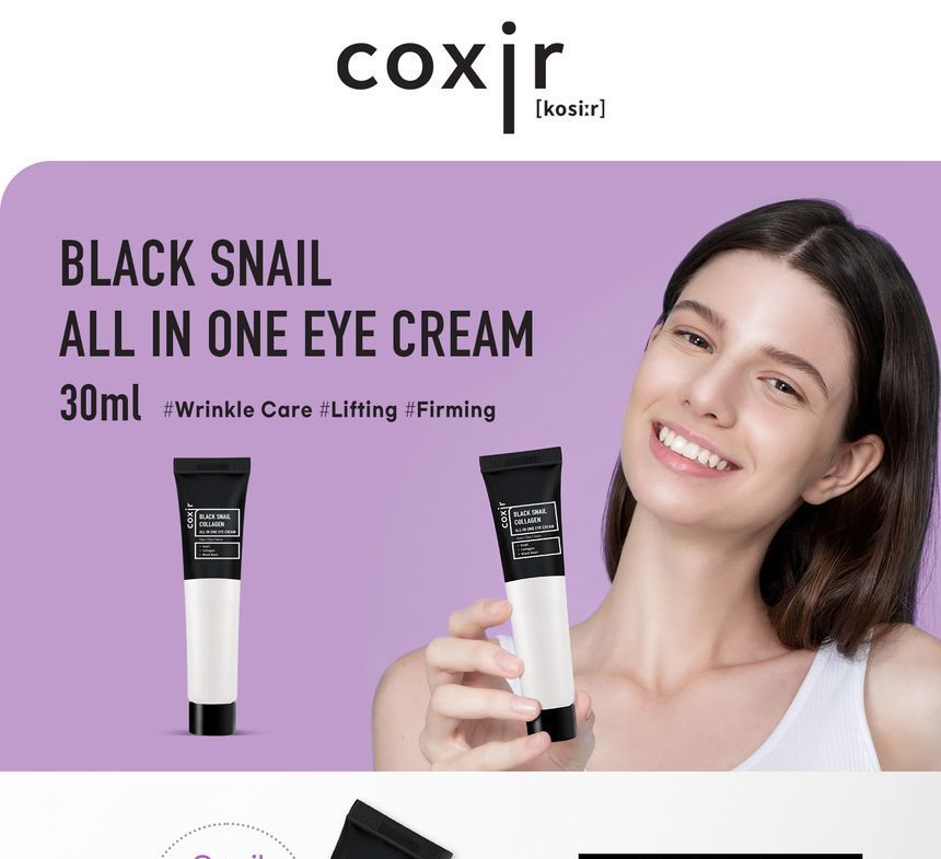 Buy coxir - Black Snail Collagen All In One Eye Cream (x150) (Bulk Box ...