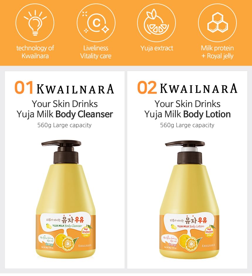 Buy Kwailnara - Milk Body Cleanser - 10 Types in Bulk ...