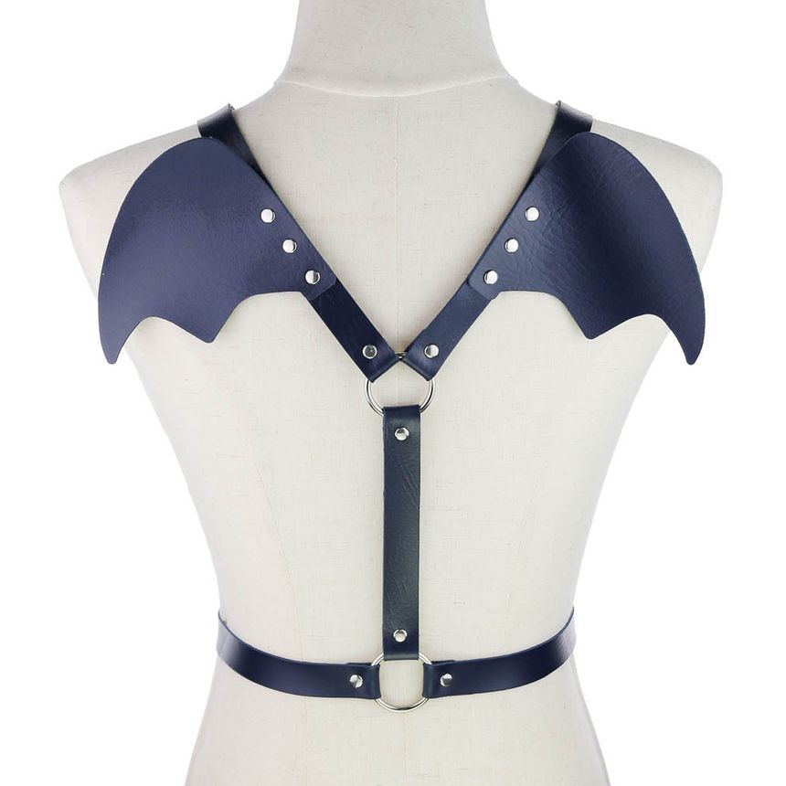 Sohma Faux Leather Bat Body Harness Belt | YesStyle