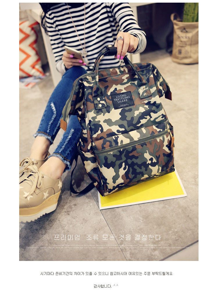 Youme Canvas Backpack | YesStyle