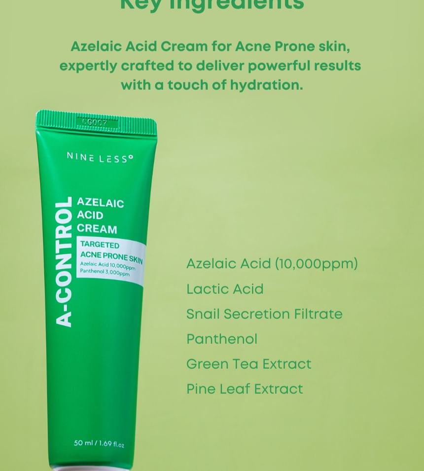 Buy NINELESS - A-Control Azelaic Acid Cream Mini in Bulk ...