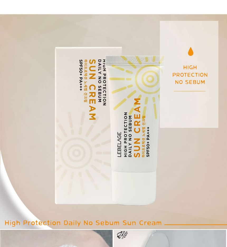 Buy LEBELAGE - High Protection Sun Cream - 3 Types in Bulk ...